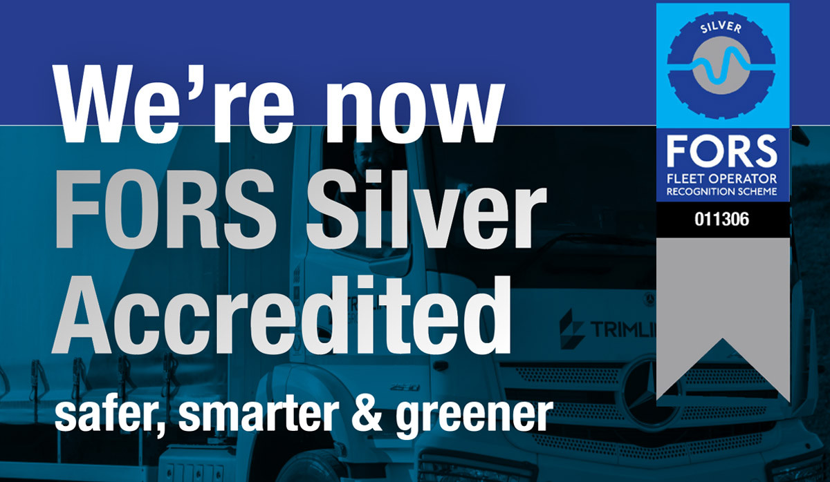 Trimline Are FORS Silver Accredited - Trimline